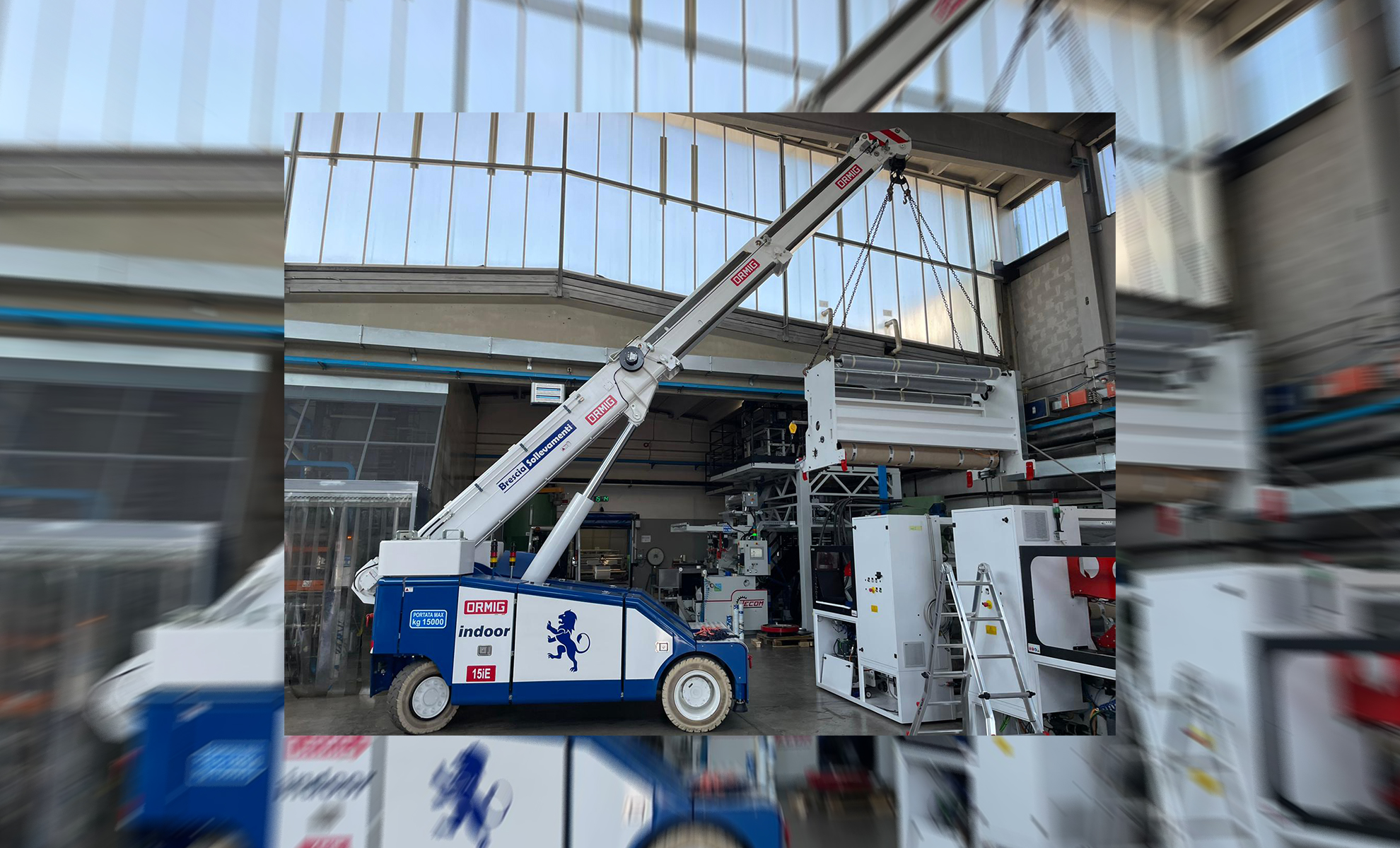 Home - Produzione gru elettriche produzione gru pickandcarry - Ormig S.p.A.