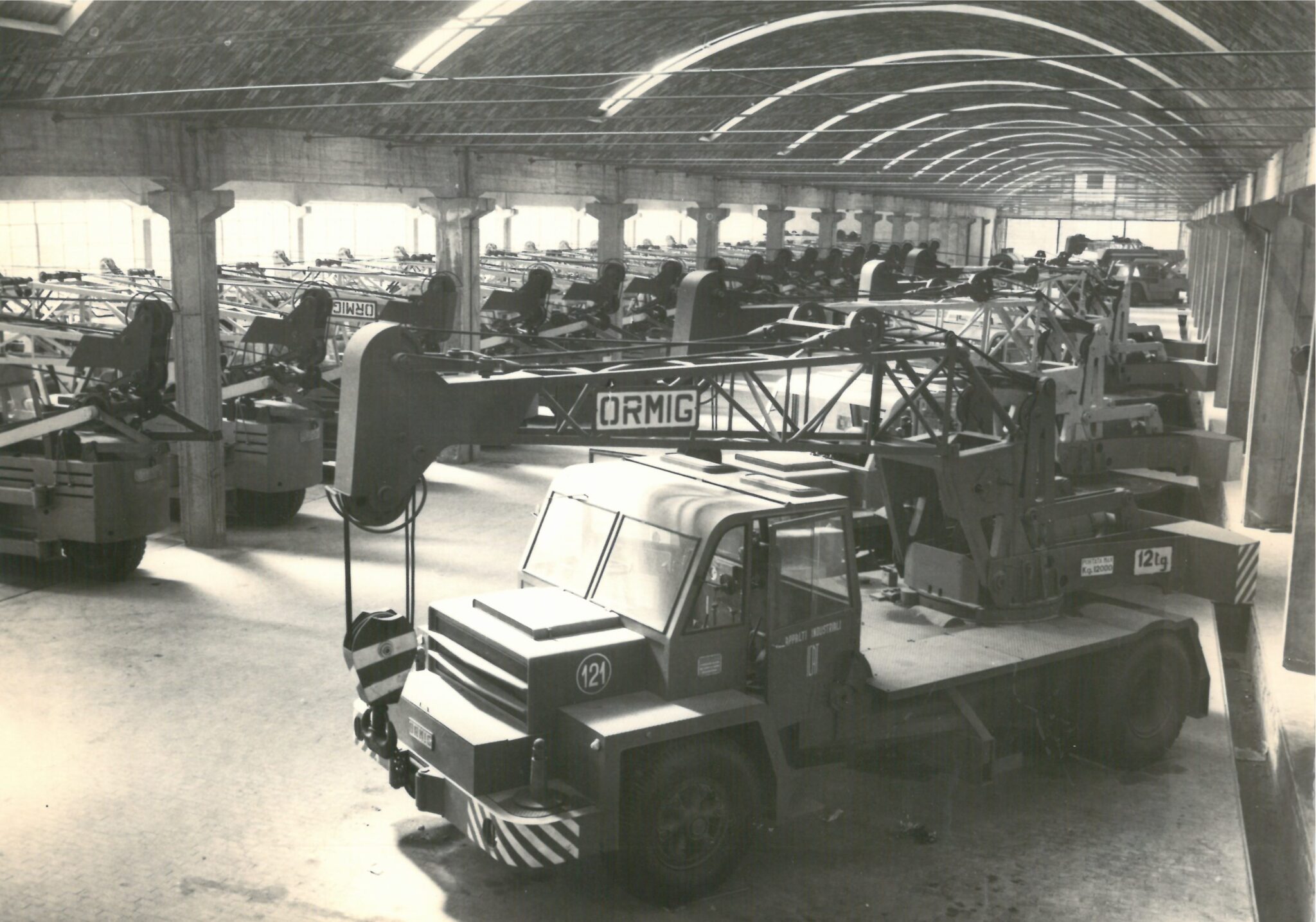 History - Produzione gru elettriche produzione gru pickandcarry - Ormig ...