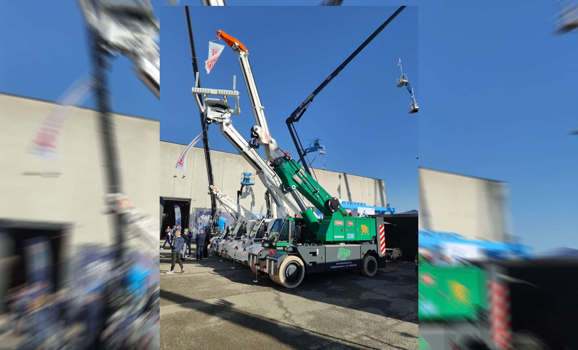 Produzione gru elettriche produzione gru pickandcarry - Ormig S.p.A.